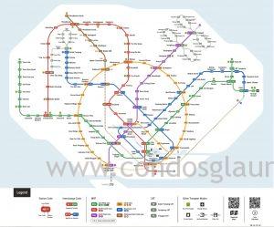 SMRT Train Map - Condo SG Launch